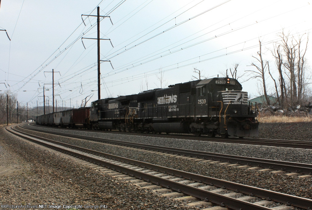 NS 2539 and coal for export